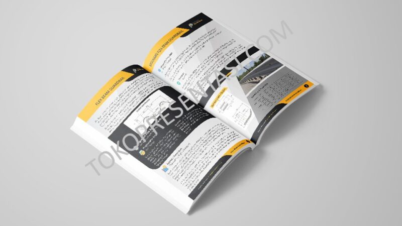 Desain Katalog Produk Guardrail